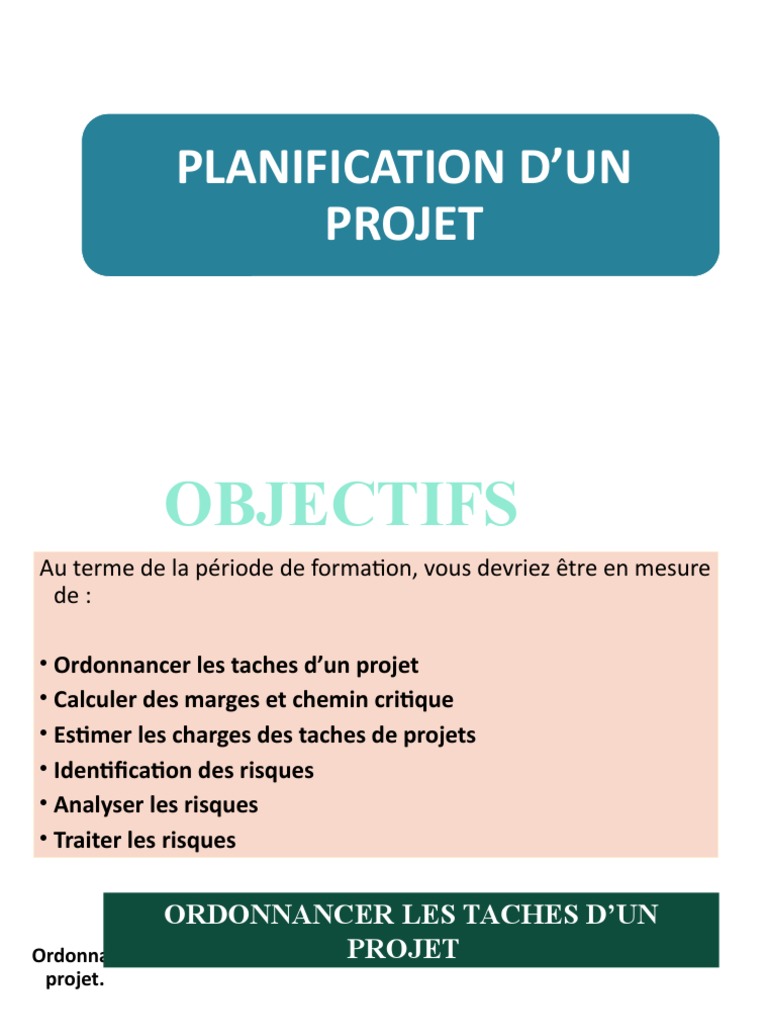 Planification efficace d'un projet | PDF | Risque | Planification