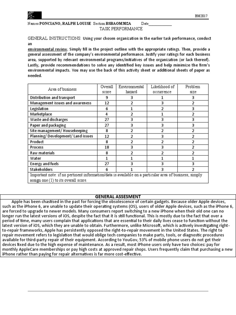 03 Task Performance 1 (3) ENV | PDF | Apple Inc. | Ios