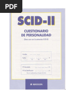 Escala de Experiencias Disociativas (DES-II) | PDF