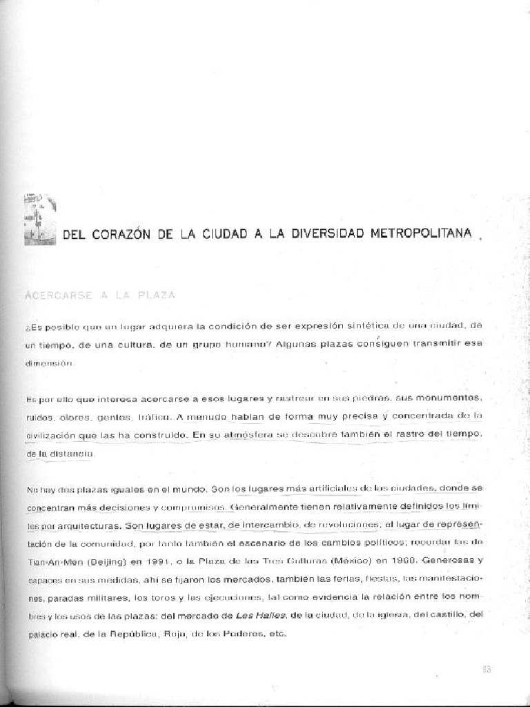 PARCERISA - La Ciudad No Es Una Hoja en Blanco | PDF