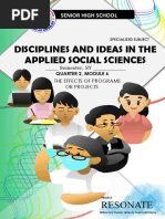 Module Culminating Activity Grade 12 Humss | PDF