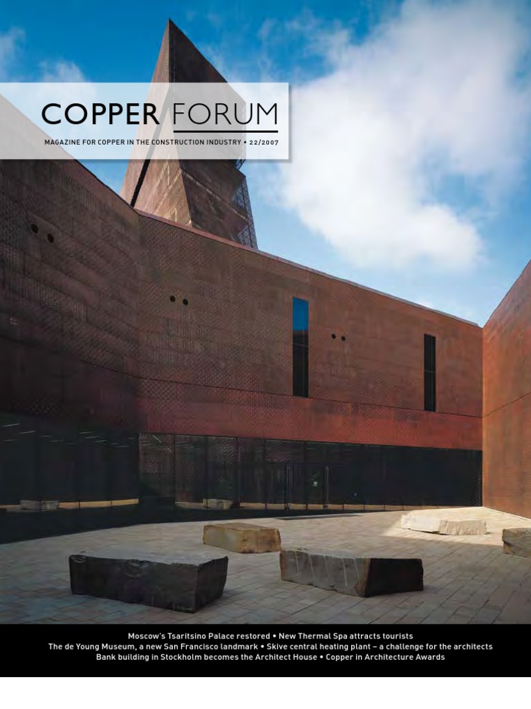 Copper Forum: Magazine For Copper in The Construction Industry - 22 / ...