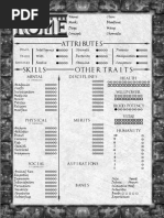 CoC Character Sheet - 1920s - Page 1 | PDF