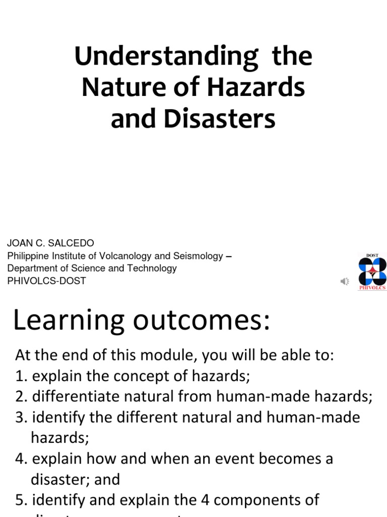 Module 1 Understanding Hazards and Disasters - JCSalcedo 2021 | PDF | Hazards | Emergency Management