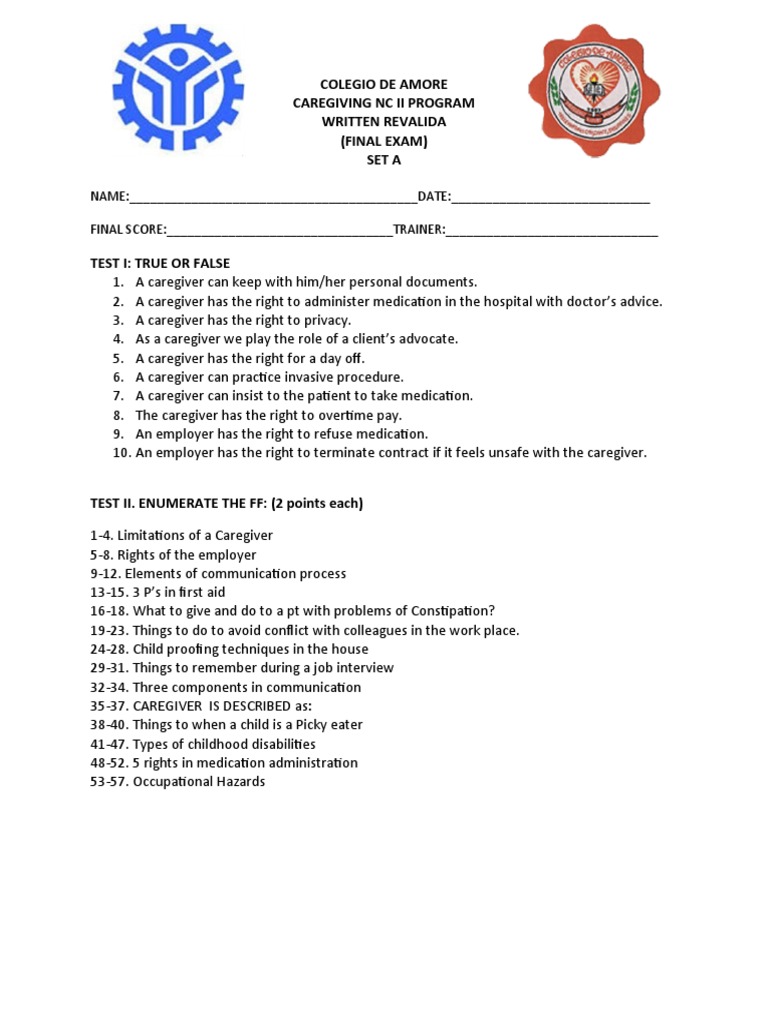 Final Written Revalida Set2 | PDF | Cardiopulmonary Resuscitation | First Aid