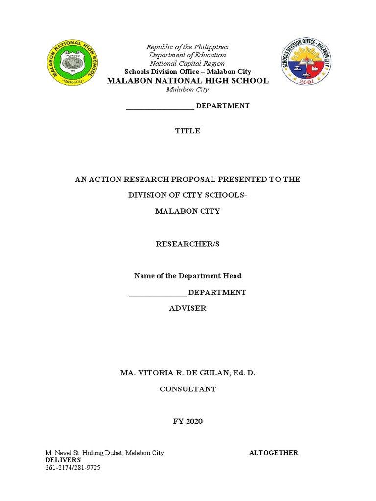 AR Proposal Template | PDF