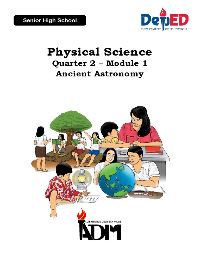 PHYSICAL SCIENCE MODULE 1 Edited - Removed | PDF | Moon | Heliocentrism