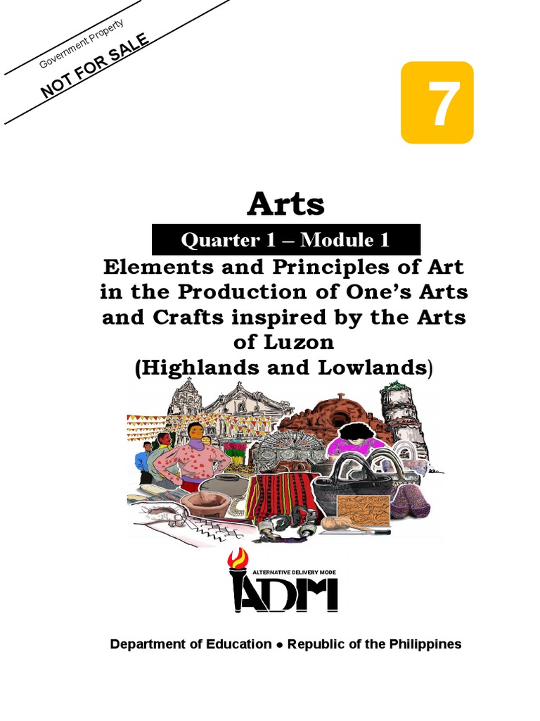 Elements and Principles of Art in The Production of One's Arts and ...