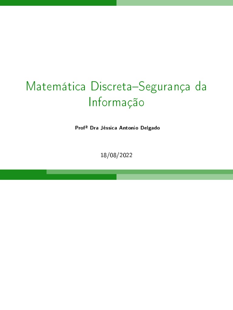 Operações com conjuntos: união, interseção e diferença | PDF | Conjunto ...