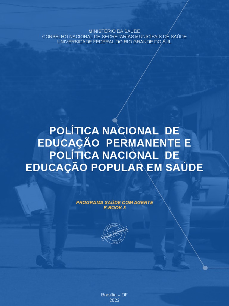 Política Nacional de Educação Permanente e Popular em Saúde ...