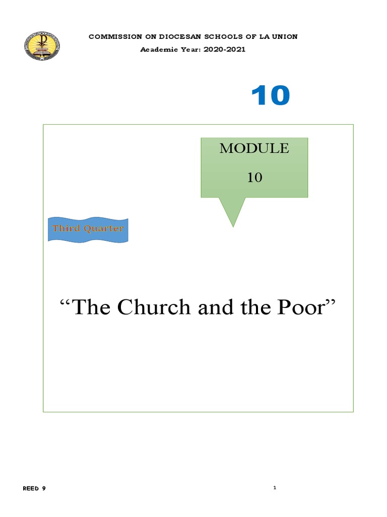 CLE 10 Module 10 3rd Quarter | PDF | Poverty | Poverty & Homelessness