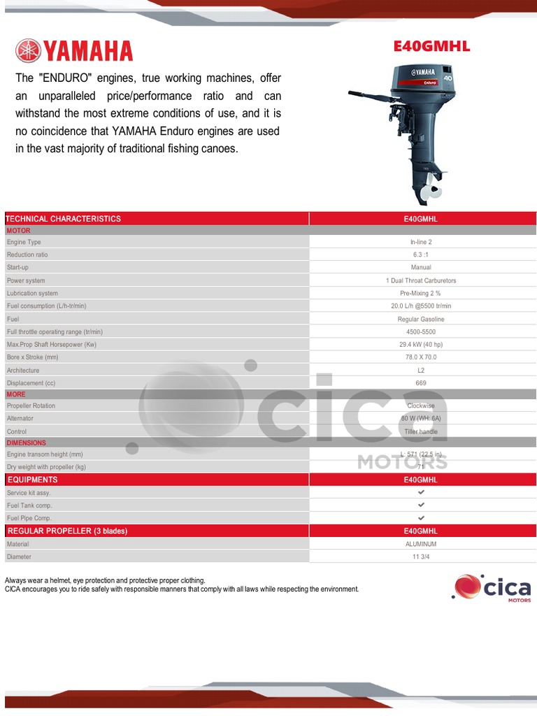 FP 340 E40GMHL CICA en BD-1 | PDF | Engines | Propeller