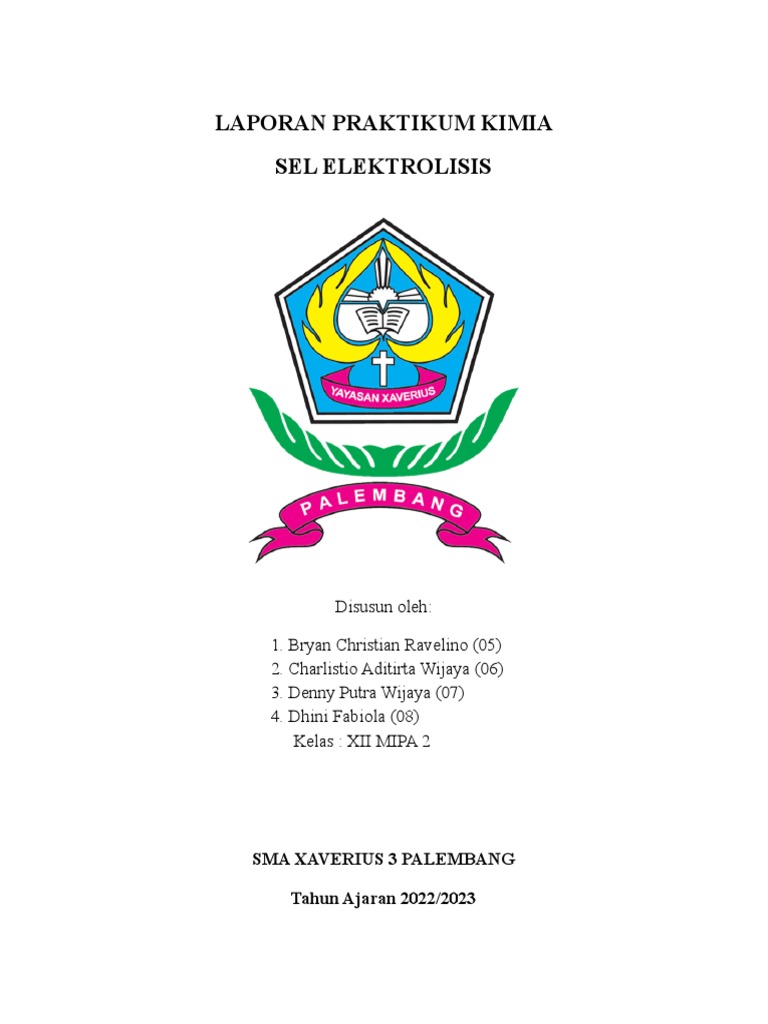 Laporan Kimia Sel Elektrolisis | PDF