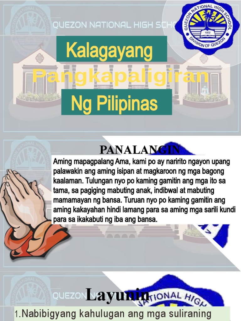Kalagayang NG Pilipinas | PDF