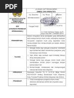 Sop Pengisian Rekam Medis Elektronik (Rme) | PDF