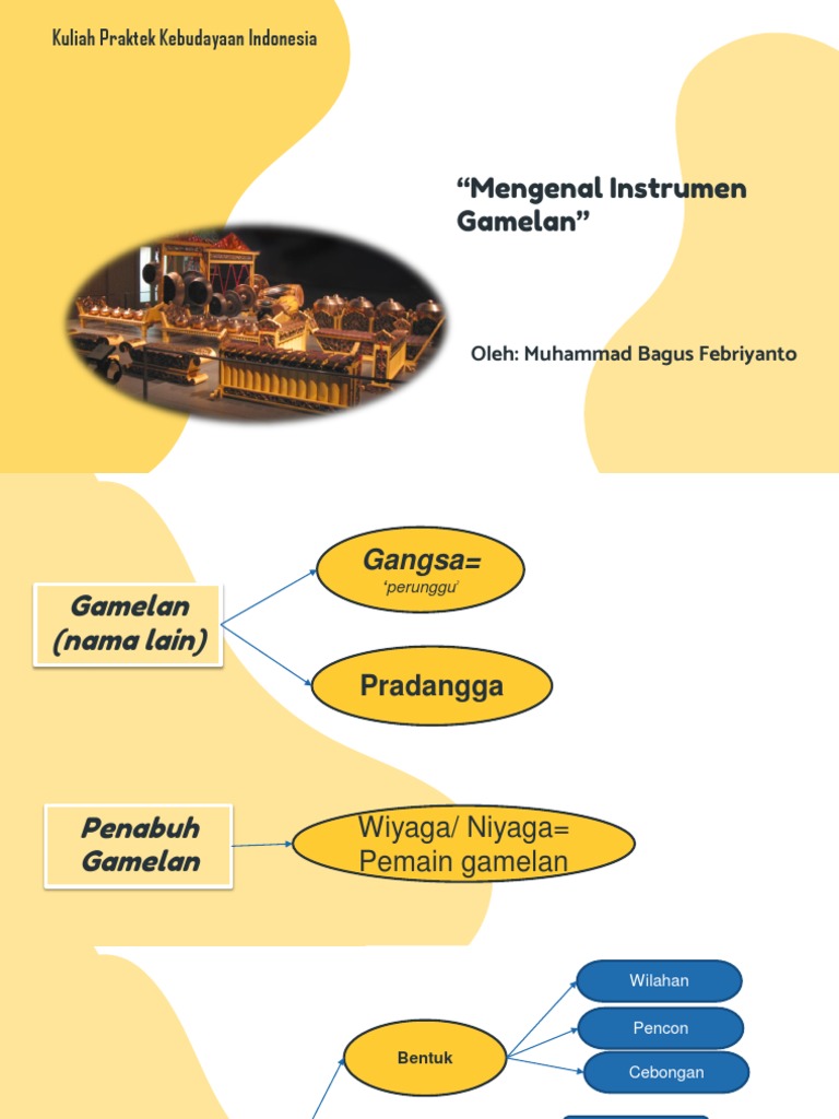 Materi 2 - Instrumen Gamelan | PDF