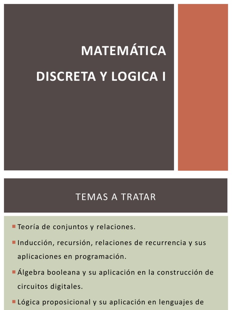 Matematicas Discretas y Logica | PDF | Conjunto (Matemáticas ...