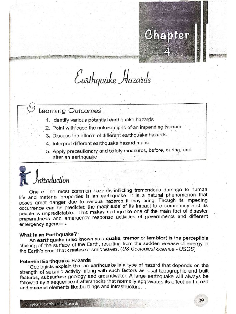 DRRM 101 - Chapter 4 | PDF