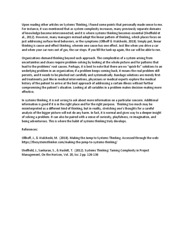 Module 1 Forum Response 5 | PDF | Career & Growth