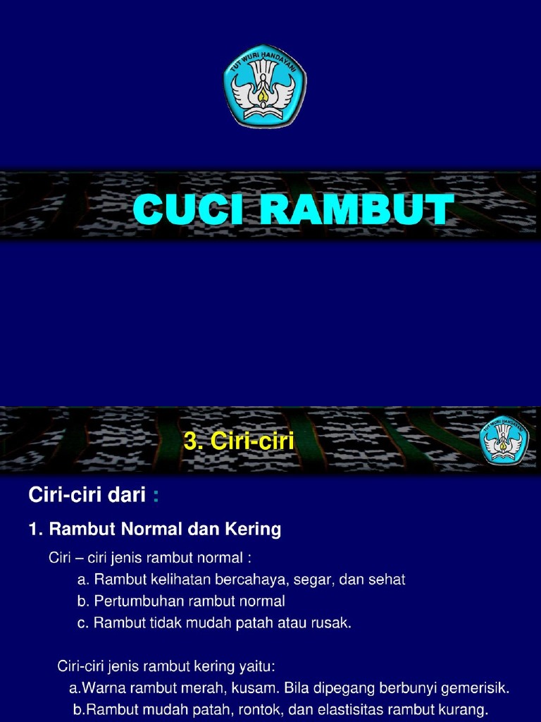 Cuci Rambut PPT Fix | PDF
