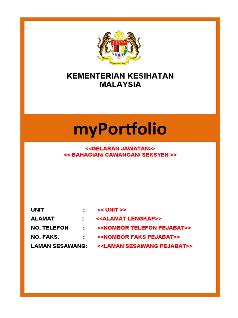 Myportfolio PKD Gombak - Templat | PDF