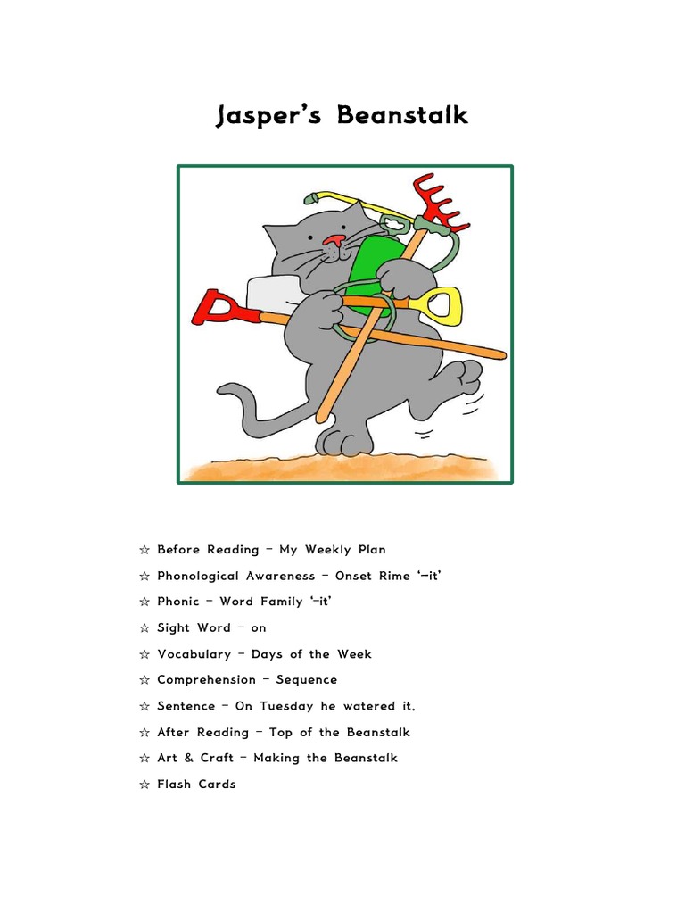 Jasper's Beanstalk | PDF | Human Communication | Cognition