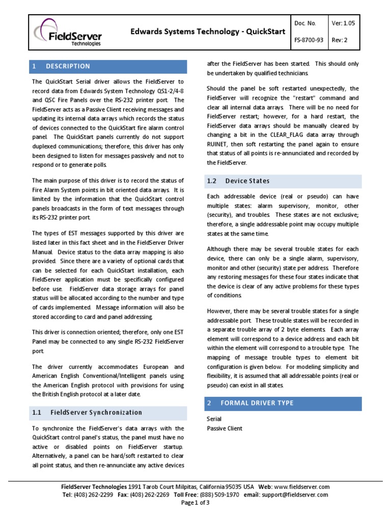 FST DFS Edwards Quickstart | PDF | Array Data Structure | Bit