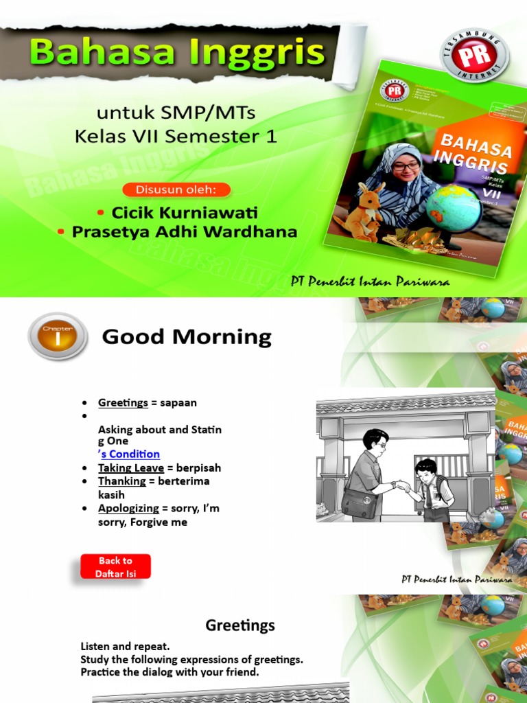 CHAPTER 1 - Greeting and Leave Taking | PDF