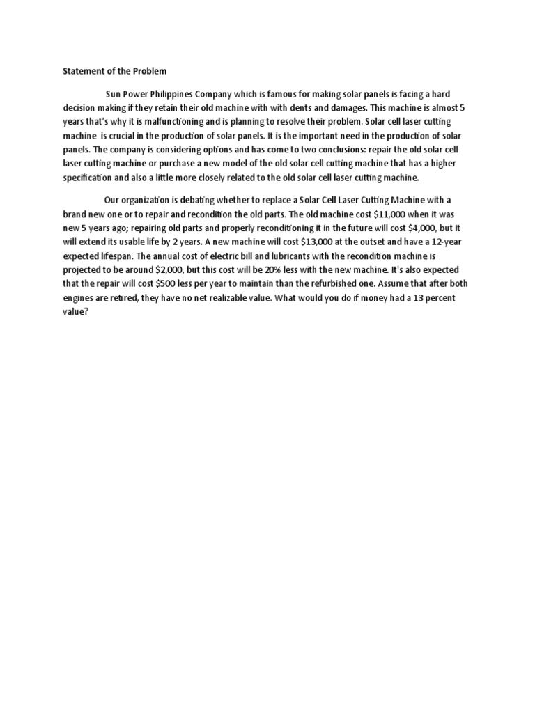Statement of The Problem Kevs and Lloyd | PDF