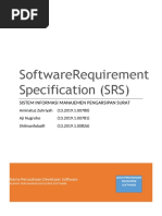 Contoh Srs | PDF | Bisnis