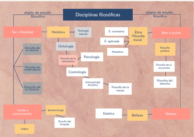 Disciplinas Filosóficas | PDF | Science | Metafísica