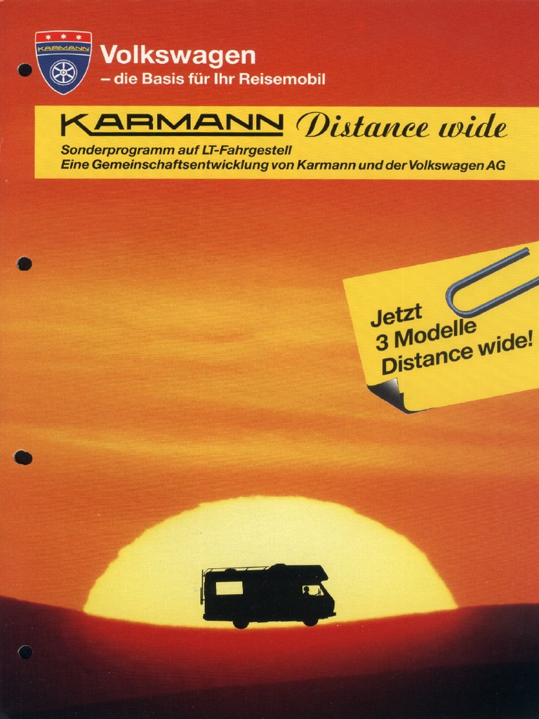 1994-00 Karmann Distance Wide Modelluebersicht | PDF