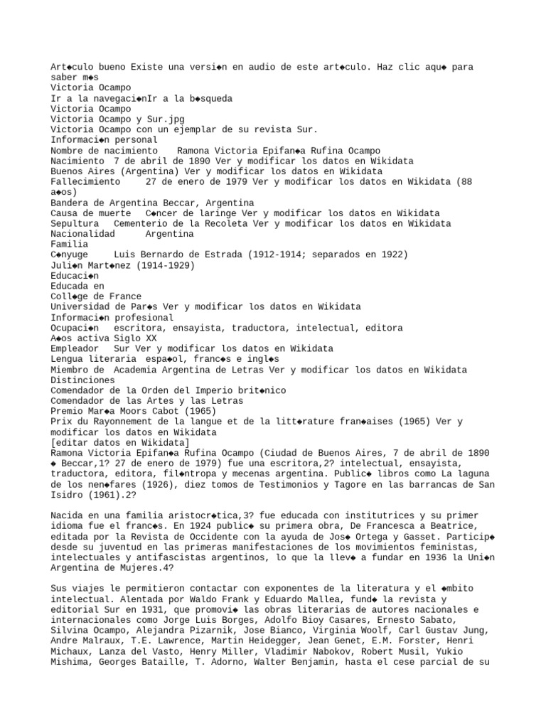 Vicotoria Ocampo | PDF | Rabindranath Tagore