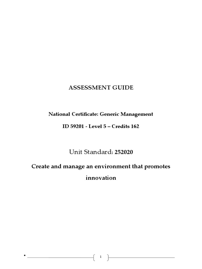 Assessment Guide | PDF | Educational Assessment | Learning