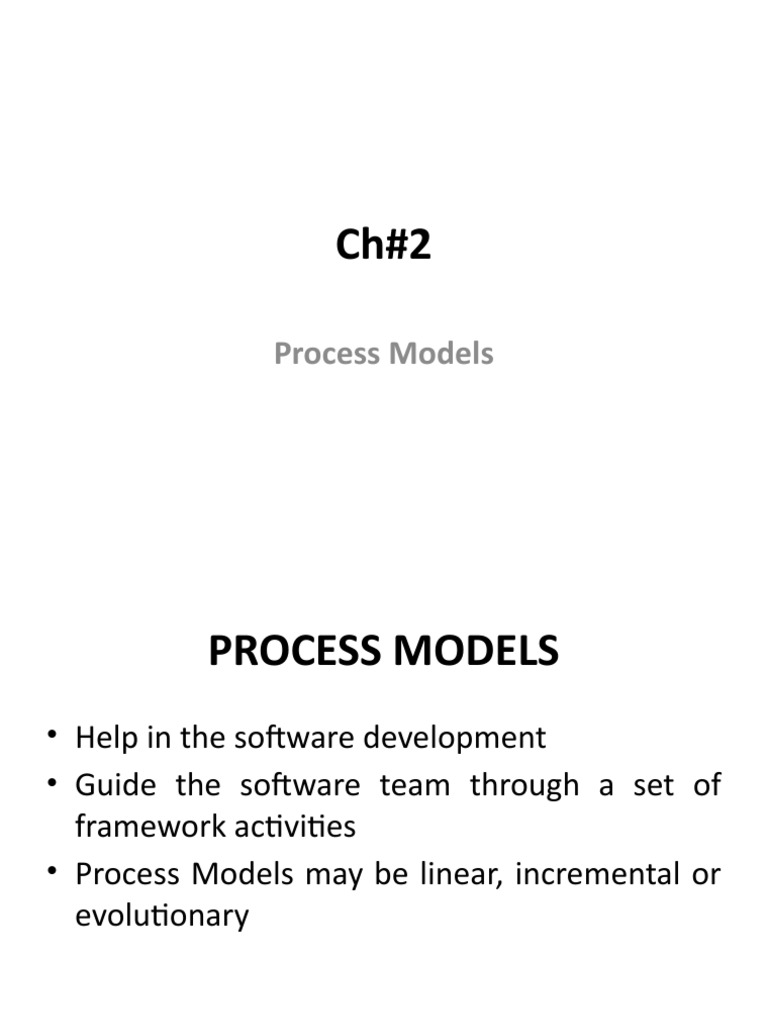 Understanding Software Process Models | PDF | Software Prototyping | Component Based Software ...