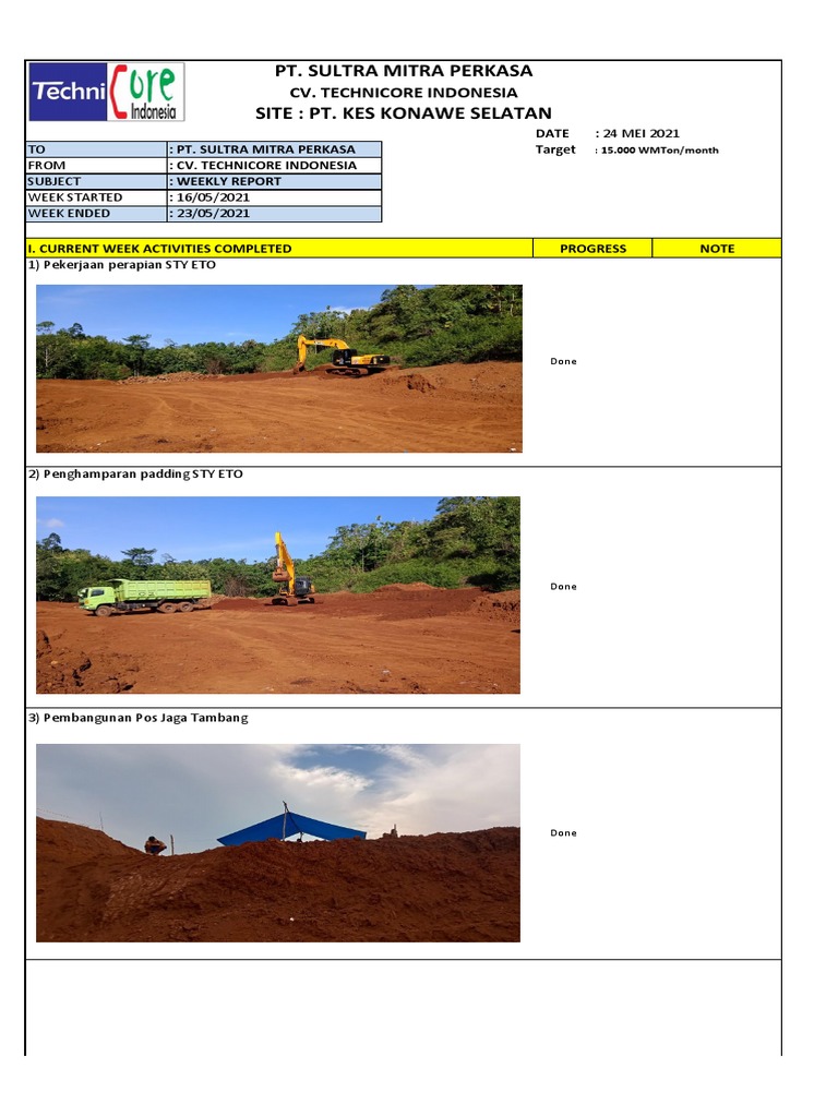 Weekly Report W03 | PDF