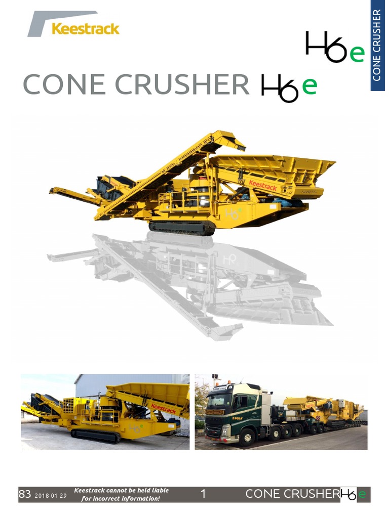 83 H6e 2018 01 29-Keestrack-H6e | PDF | Manufactured Goods