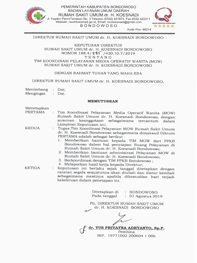 SK Tim MOW 2019 | PDF