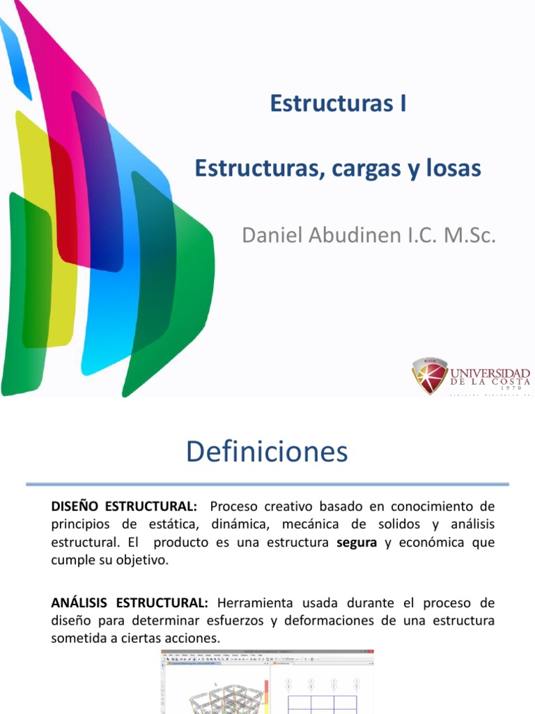 Estructuras, Cargas y Losas | PDF | Viga (Estructura) | Ingeniero civil