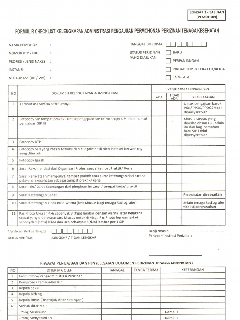 CHECKLIST | PDF