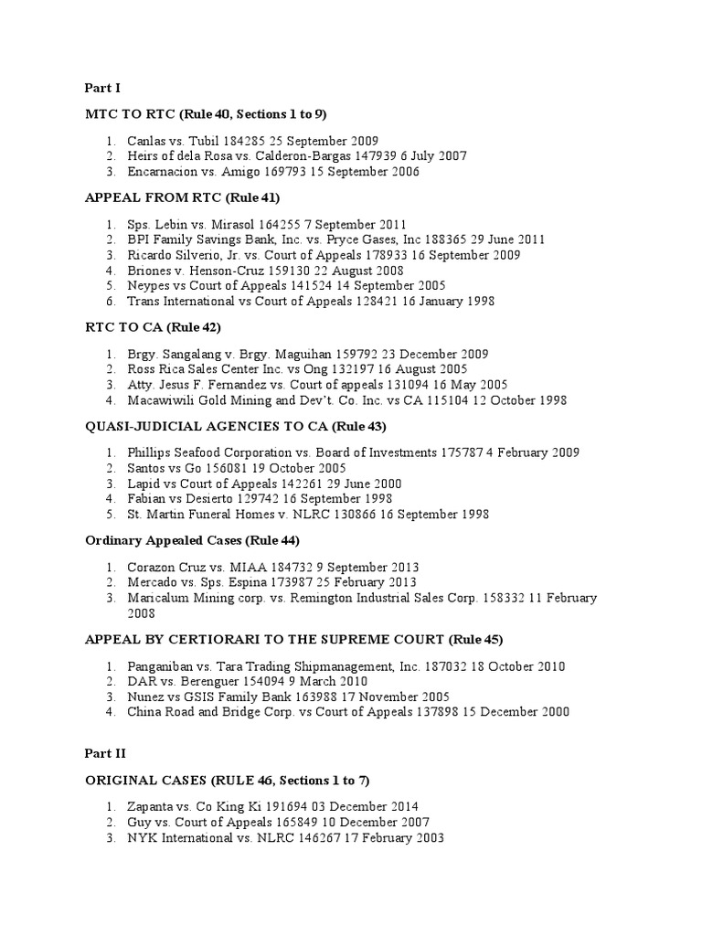 CivPro More Finals Cases | PDF | Government Institutions | Justice
