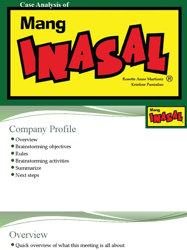 Mang Inasal Presentation | PDF
