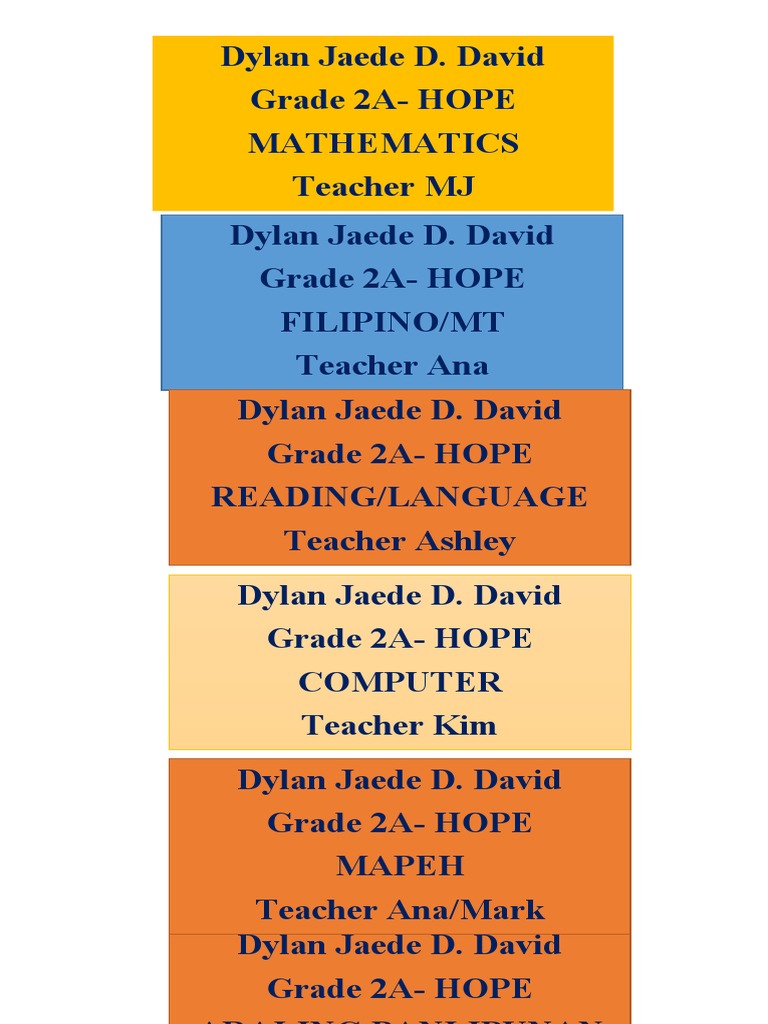 Grade 2A | PDF