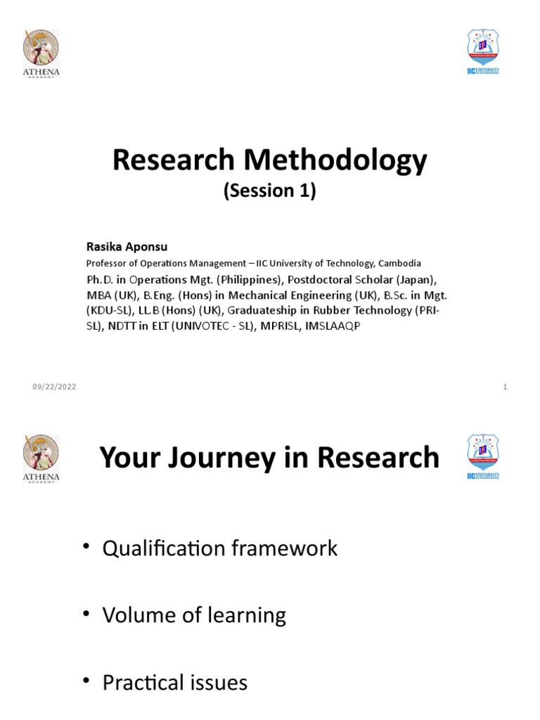 Research Methodology Overview Guide | PDF | Scientific Method | Experience