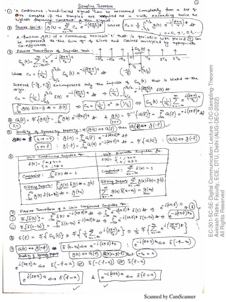 Digital Communication Lecture 1-22 | PDF | Electronic Engineering ...