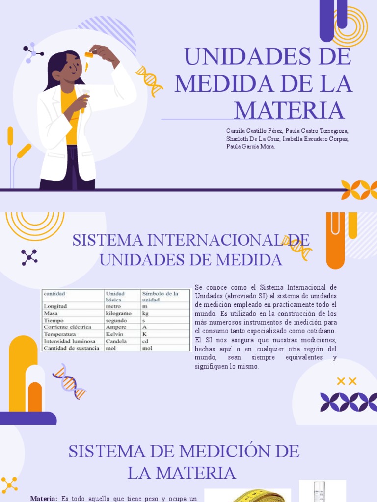 Unidades de Medida Quimica | PDF | Medición | Longitud