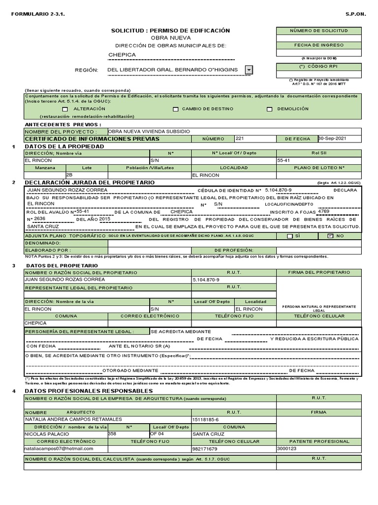 Formulario 2 3.1.f Juan Rozas | PDF