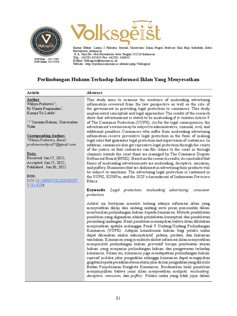 10 24090 Volksgeist V5i1 6184 | PDF | Advertising