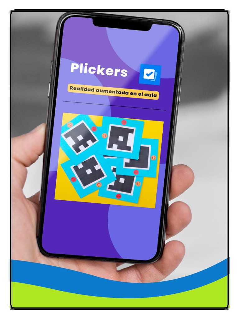 Guía Plickers | PDF | Realidad aumentada | Aplicación movil