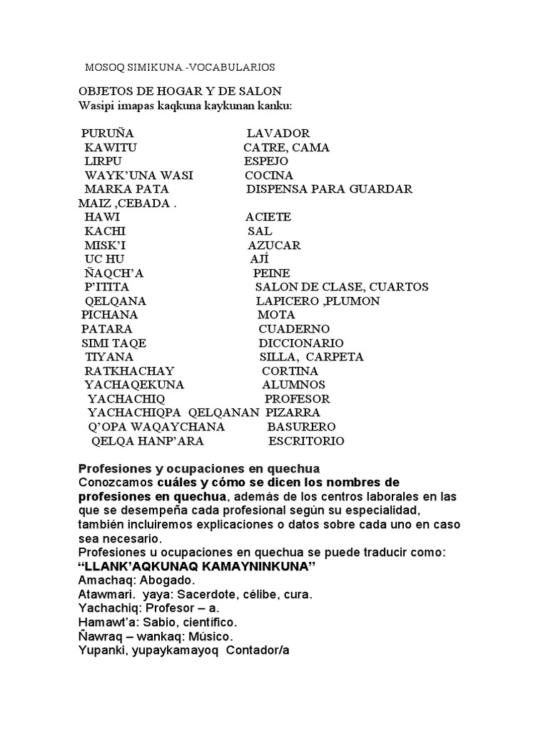 Vocabulario | PDF | Cuidado de la salud | Especialidades Medicas